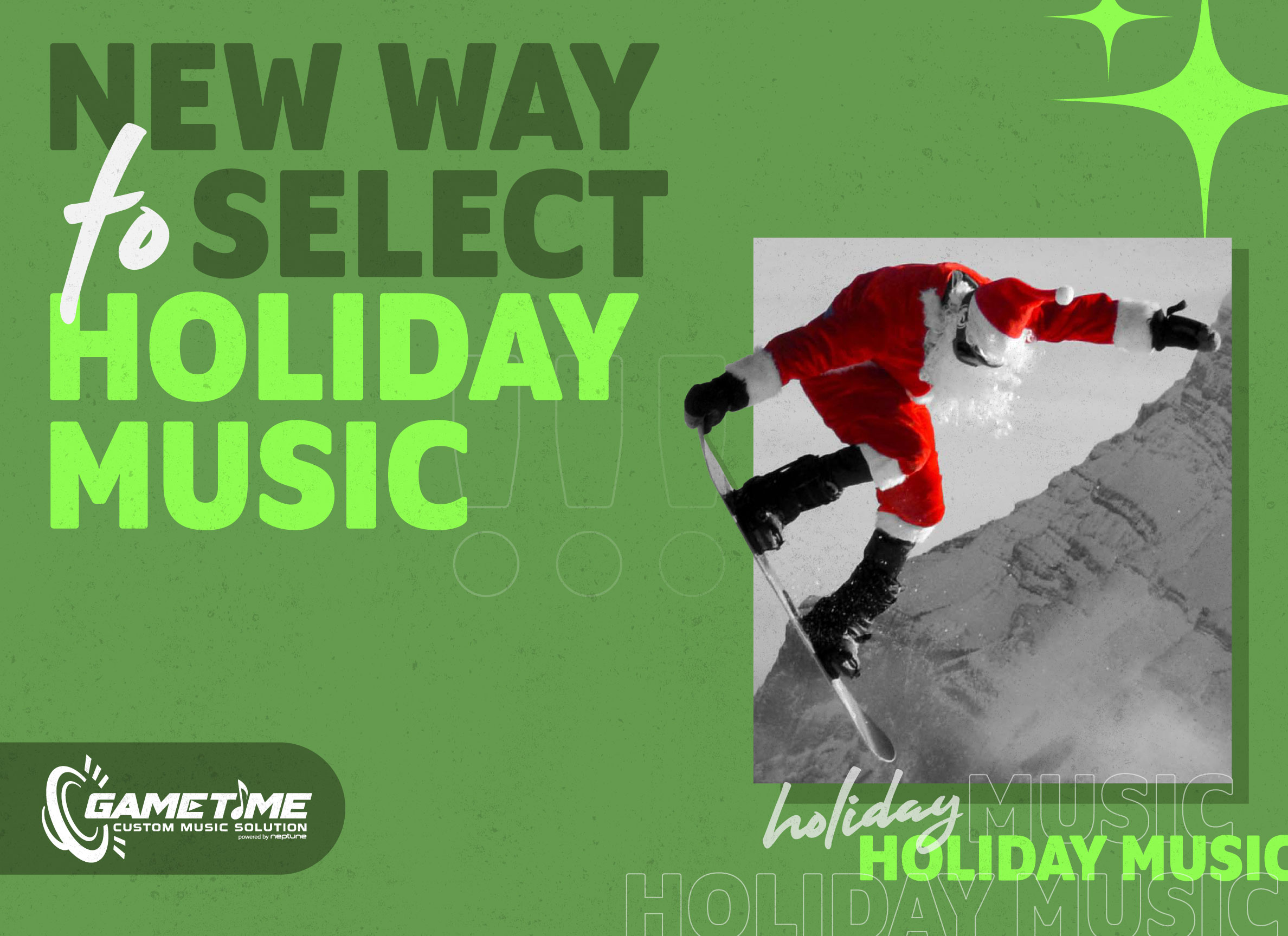 A New Way To Select Holiday Music for GameTime - Neptune Now
